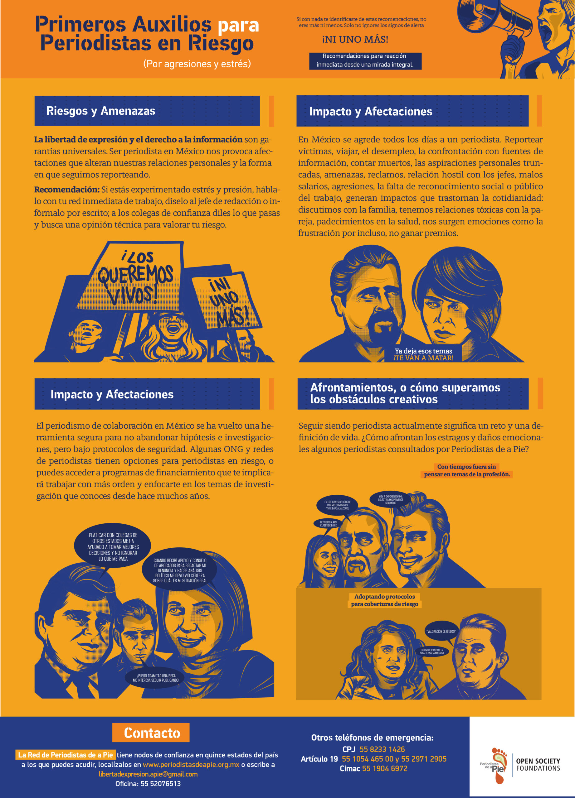 La Red de Periodistas de a Pie presenta la versión descargable del folletín Primeros Auxilios ...