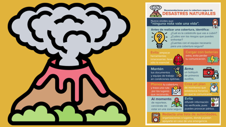 Recomendaciones para la cobertura segura de Desastres naturales ...